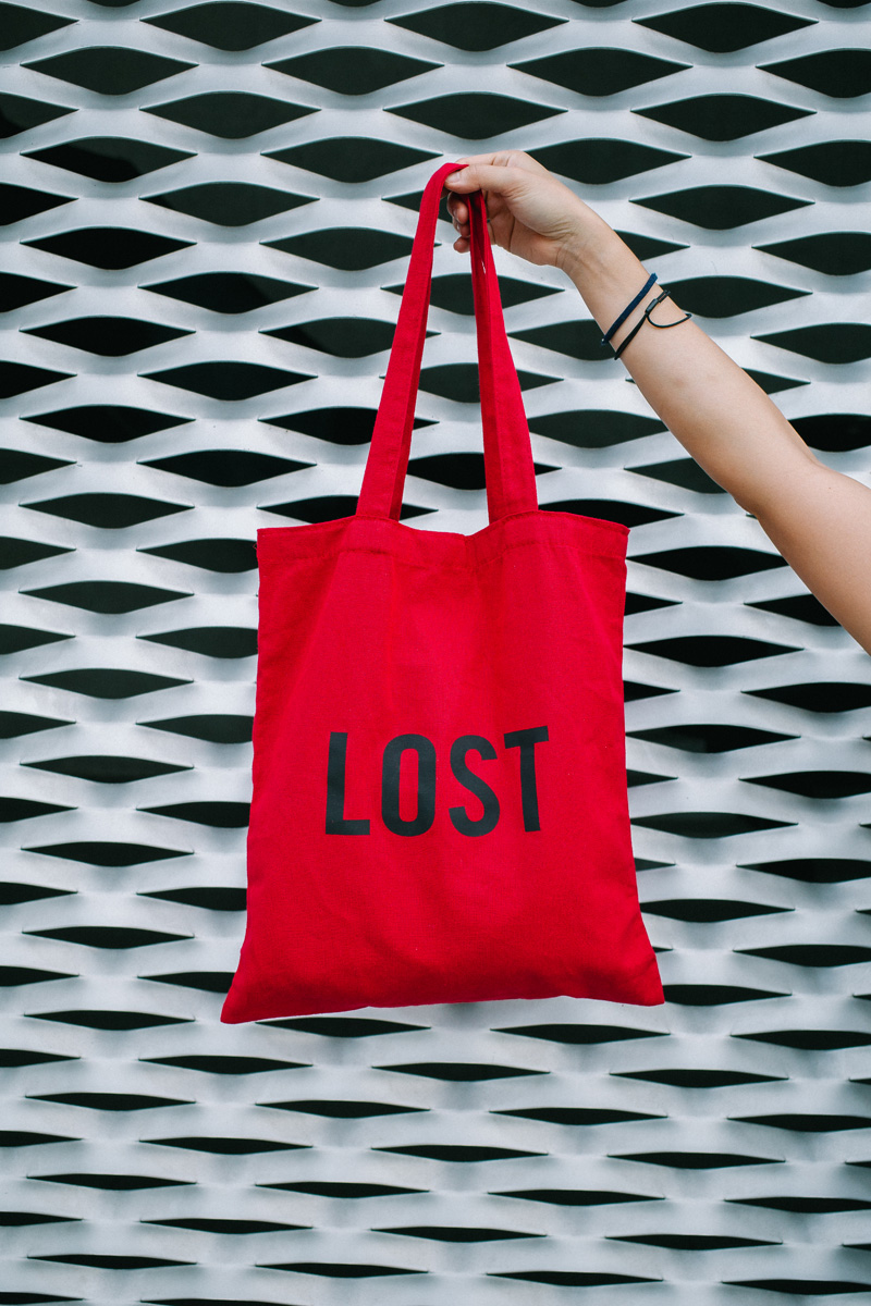 LOST RED TOTE BAG – LOST